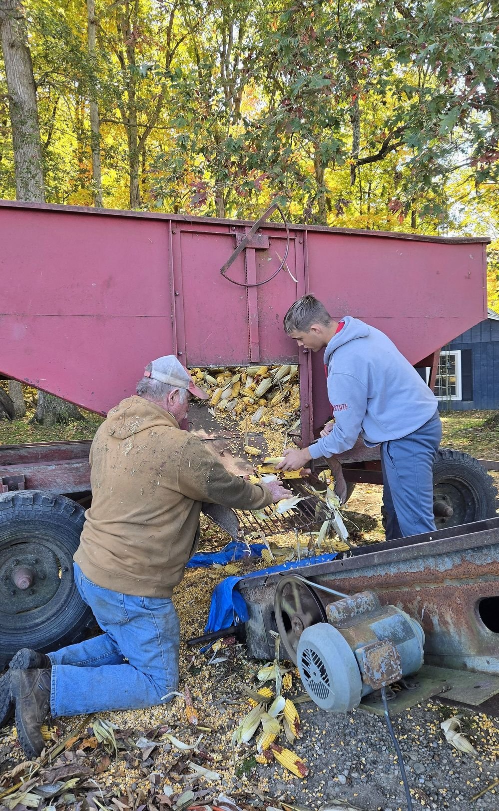 Helping Grandpa